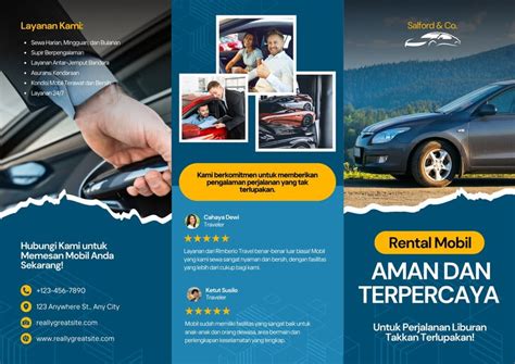 Gratis Contoh Brosur Mobil Keren Canva