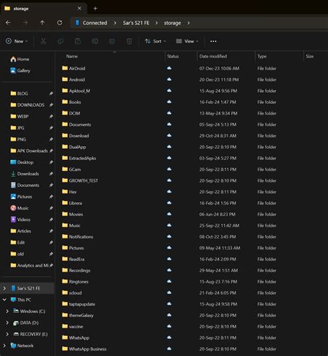 Microsoft Windows Brings Wireless Android Phone Storage Access In File Explorer