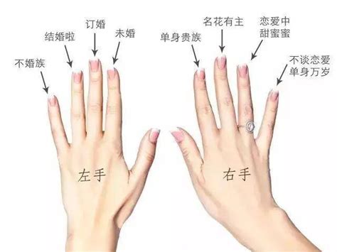 女生左手中指戴戒指代表什么 手指
