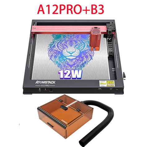 Atomstack A12 Pro X12 Pro Laser Engraving Machine Unibody Frame Desig