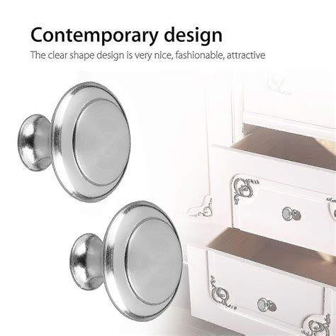 20pcs Kitchen Cabinet Knobs Pulls Brushed Nickel Cabinet Knobs Eeekit