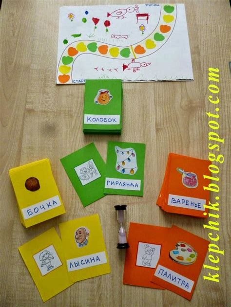 КЛЁПИНЫ ЗАТЕИ Настольные игры своими руками Активити для детей Самодельные настольные