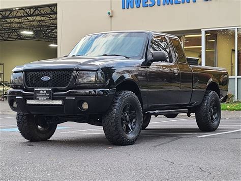 2003 Ford Ranger Super Cab 4x4 V6 4 0l Blacked Out 106k Miles