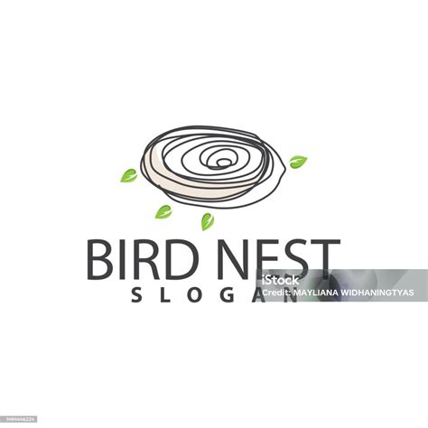 새 둥지 로고 새 집 쉼터 벡터 현대적인 라인 디자인 미니멀리스트 스타일 기호 템플릿 아이콘 개념에 대한 스톡 벡터 아트 및 기타 이미지 Istock