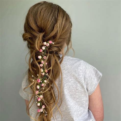 شینیون مو دختر ۱۰ ساله مدل مو برای دختر ۱۰ ساله برای عروسی