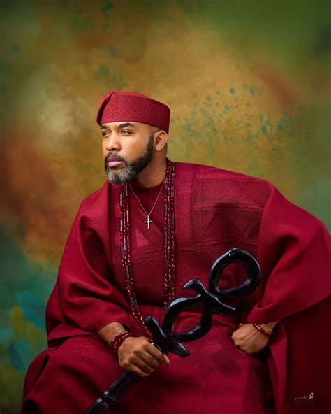 Banky W Is 45 See His Crimson Birthday Look And Adesuas Hilarious Comments