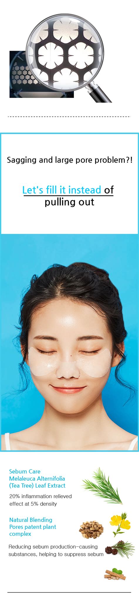 Best Price Skin Care Korean Snow2 Pore Care Sky Patch Hypoallergenic