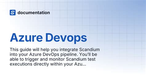 Azure Devops Documentation