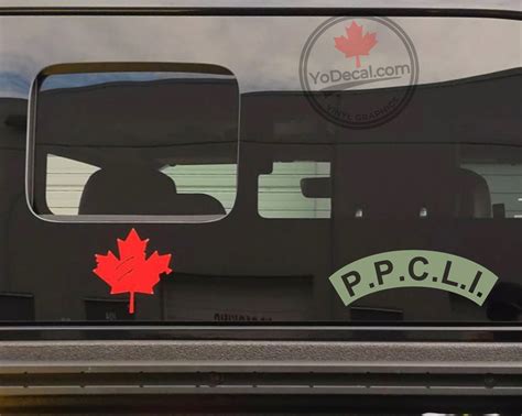 Ppcli Shoulder Flash Premium Vinyl Decal Sticker