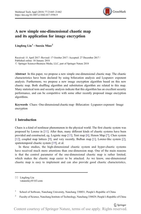 a new simple one dimensional chaotic map and its application for image