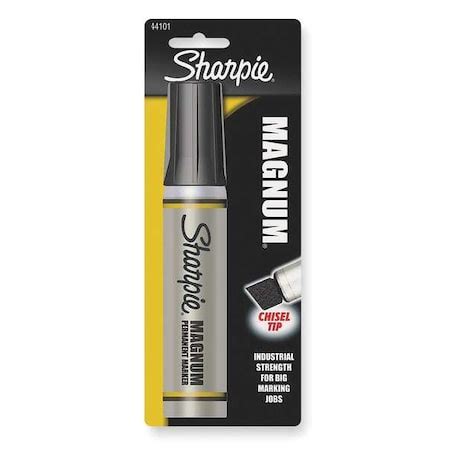 Sharpie Industrial Marker Oversized Chisel Tip Black Zoro