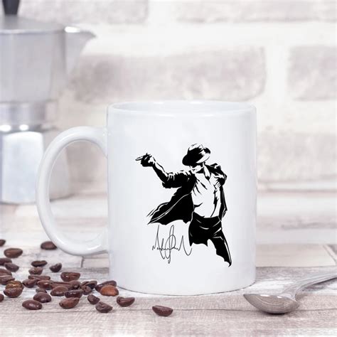Michael Jackson Dancing 350ml Ceramic Coffee Mugs Global Mj Shop