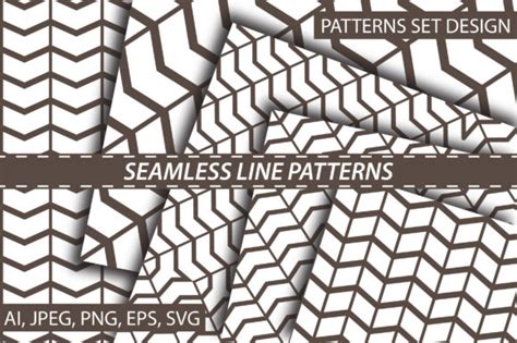 Seamless Zig Zag Line Pattern Graphic By SIKEY STUDIO Creative Fabrica