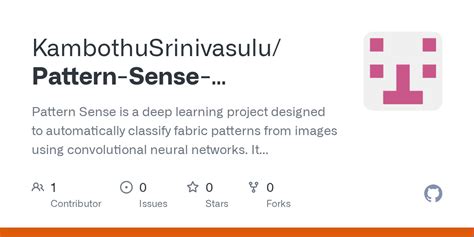 Github Kambothusrinivasulupattern Sense Classifying Fabric Patterns Using Deep Learning