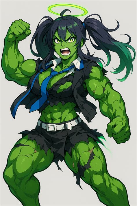 Yuuka She Hulk By Loriskrisalwalker On Deviantart