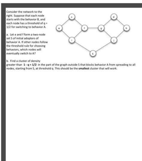 solved consider the network to the right suppose that each