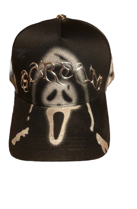 El Barbas Hats Scream Black Snapback Hat Barscream Blk Mascorros