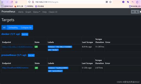 构建docker容器监控系统 cadvisor prometheus grafana