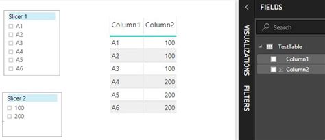 Powerbi How To Set OR Logic Between Two Slicers For The Attributes