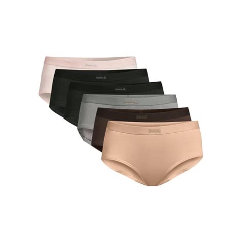 Reebok Womens Sport Hipster Panties 6 Pack