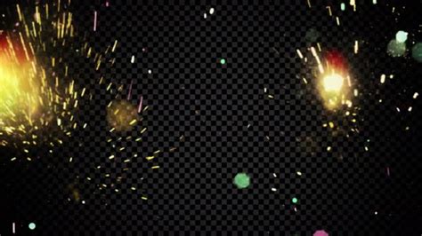 fireworks bokeh loop overlays motion graphics ft alpha