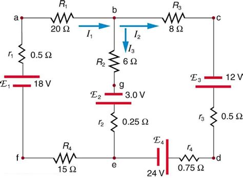 Kirchhoff Law Problem And Equivalent Resistance
