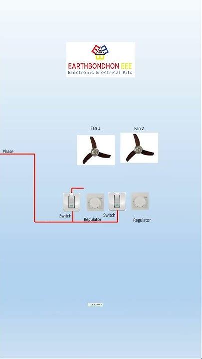 Fan Connection With Regulator With Regulator Wiring Diagram Earthbondhon Shorts Motor Youtube