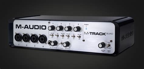M Audio M Track Quad USB Audio Midi Interface Mercury Music South Africa