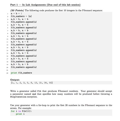 Solved Part 1 In Lab Assignments Due End Of This Lab