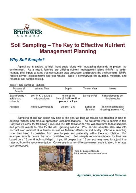 Methods Of Soil Sampling Pdf Soilsampling