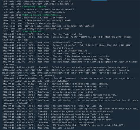 Problem Connexion · Issue 245 · Hassio Addonsaddon Tautulli · Github