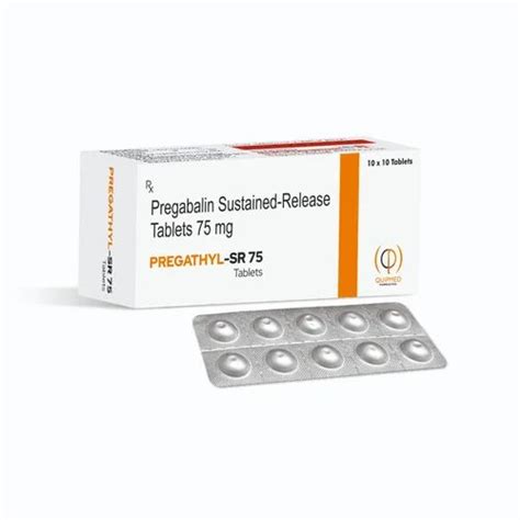 Pregabalin Sr 75 At ₹ 155 Strip प्रीगाबालिन In Panchkula Id 2855547658633