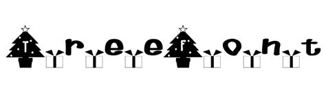 TreeFont Font FFonts Net
