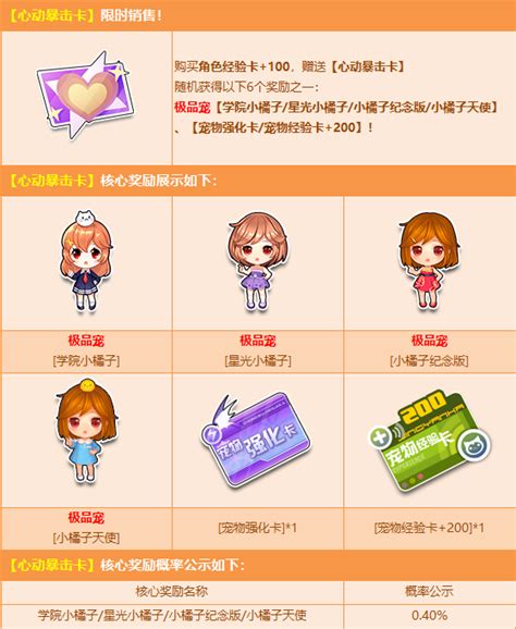 小橘子系列萌宠降临心动暴击卡，开启飞车奇妙之旅！ Qq飞车官方网站 腾讯游戏 竞速网游王者 突破300万同时在线