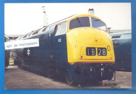 Warship Class 832 At Unknown Location Photograph 10 X 15cms £099