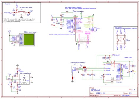Esp32 Electronic Load Easyeda Open Source Hardware Lab