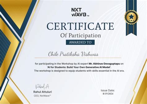Pratiksha Chile On Linkedin Ai Machinelearning Generativeai Nxtwave Workshop