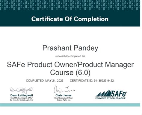 Prashant Pandey On Linkedin Safe6 Safepopm Scaledagile