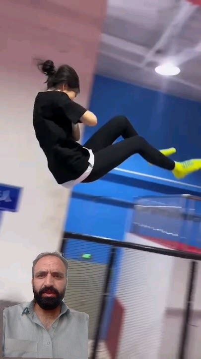 This Trampoline Is So 🤔😶 Fun Why Didnt We Just Start Jumping Aroubd Like This When We Were