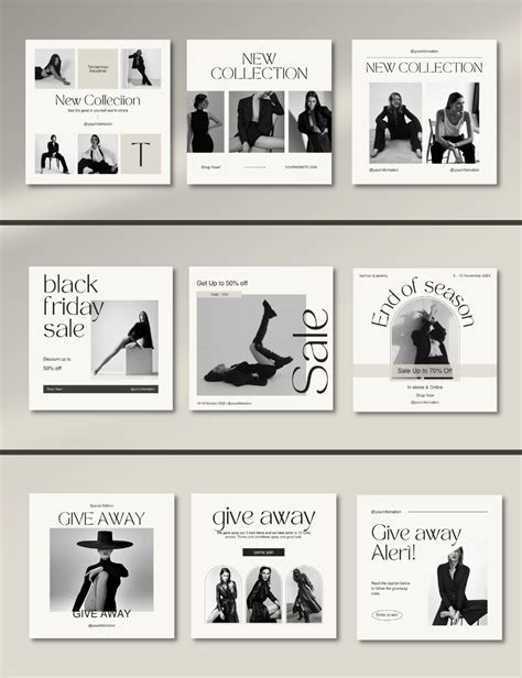 Branding Posts Brand Instagram Canva Templates Payhip Instagram Template Design Instagram