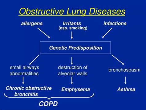 Ppt Obstructive Lung Diseases Powerpoint Presentation Free Download