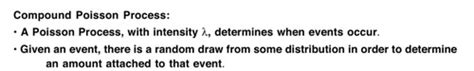 Compound Poisson Process Section 10 Flashcards Quizlet
