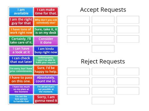Accepting And Rejecting Simple Requests Group Sort