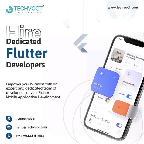Techvoot Solutions On Linkedin Flutter Techvoot Techvoot
