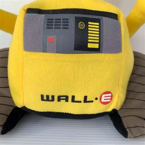 Wall E Plush Stuffed Toy 30cm Yellow Robot Walle Pixar Disney Movie W String 18 50 Picclick Au