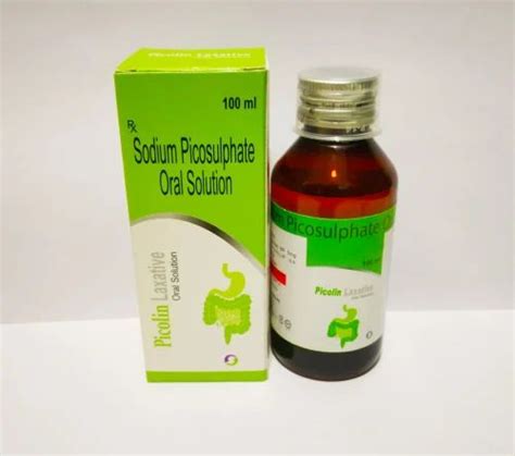 Picolin Laxative Sodium Picosulfate Bp 5mg 100 Ml Carton Prescription