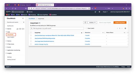 将api Gateway的rest接口日志输出到cloudwatch Log Groups