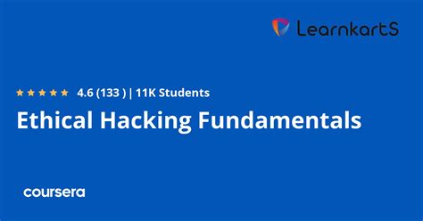 Ethical Hacking Fundamentals Coursera