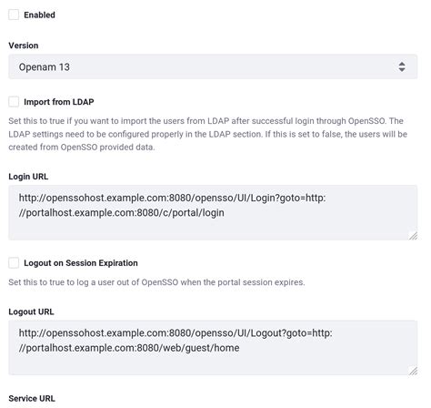 Using Openam Liferay Official Documentation Liferay Learn