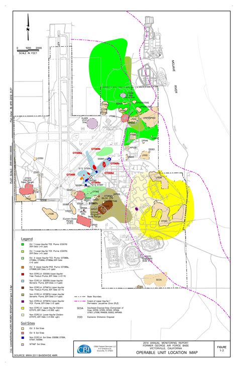 George Afbs Organochlorine Pesticides Contamination George Afb Ca